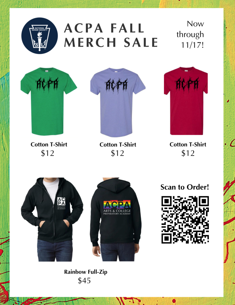 NHS & Middle School Merch Sales End Friday! - Arts & College ...